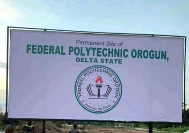 "Academic Activities To Begin At Federal Poly Orogun In Two Months"