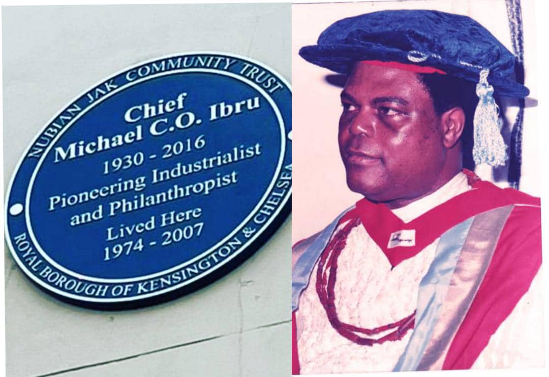 Nubian Jak Honours Nigerian Industrialist, Michael Ibru, With 'Blue ...