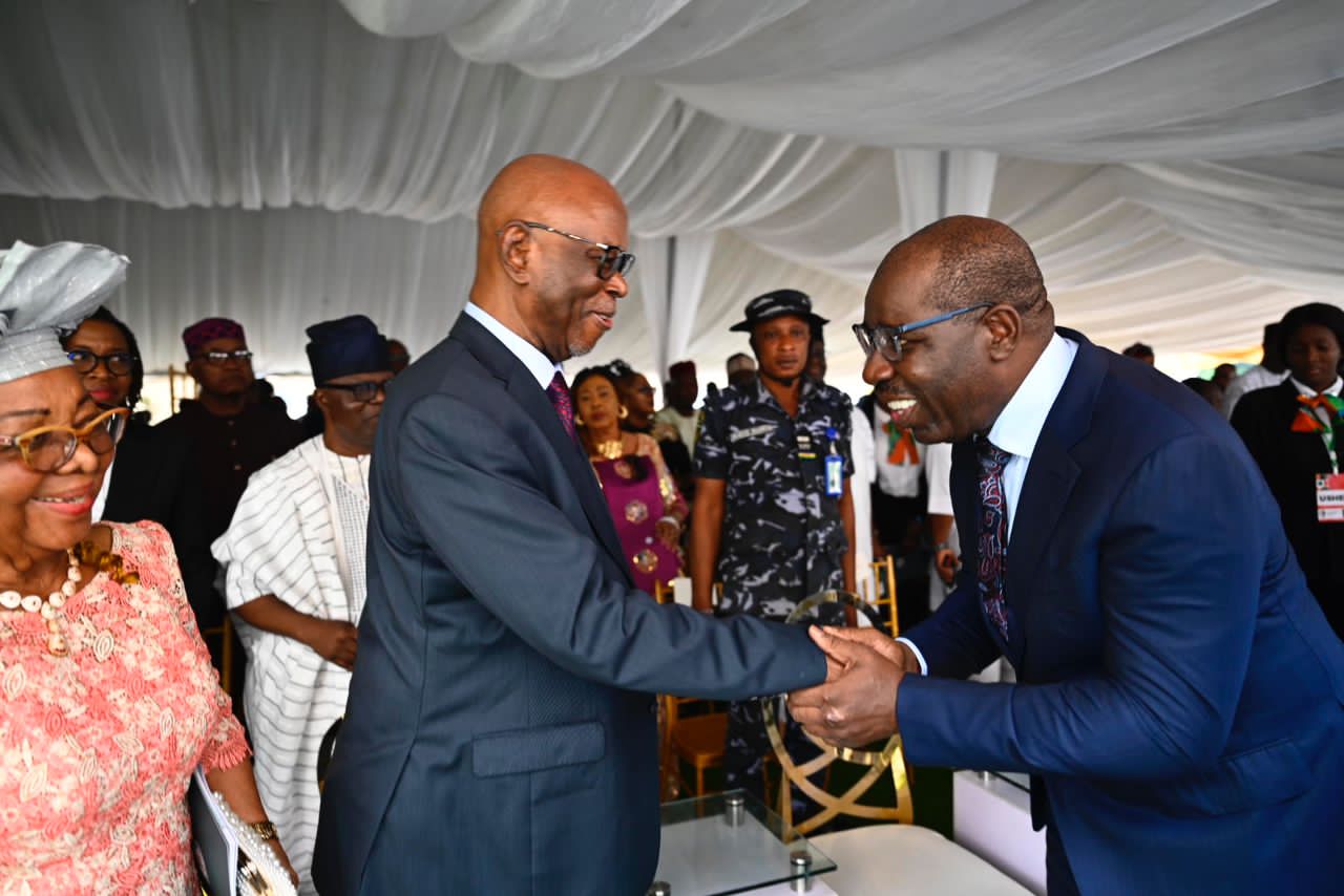 Obaseki Honours Oyegun, Inaugurates JOOPSA To Transform Public Service