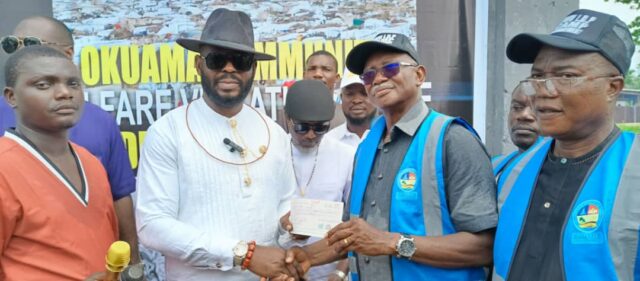 Okuama: NBM Of Africa Presents Relief Materials To Ewu IDP Camp, N2m ...