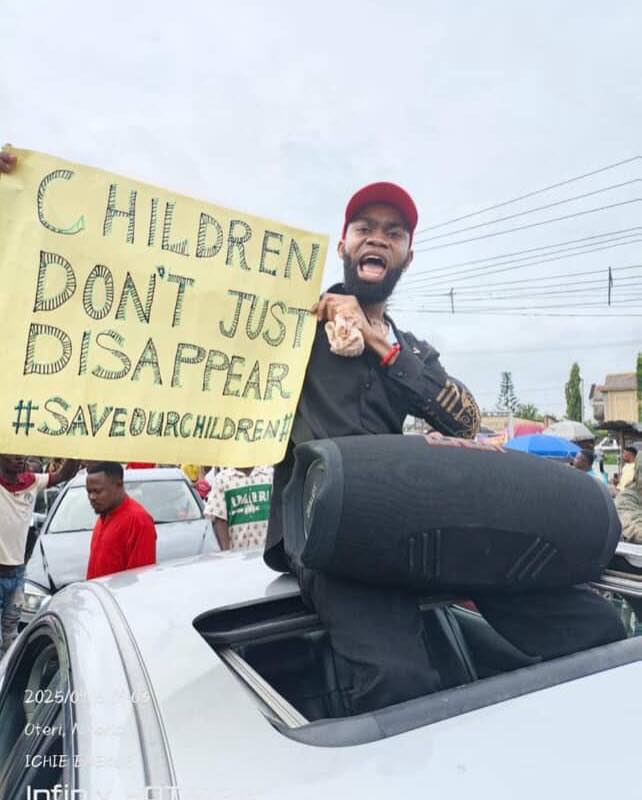 Agbarho Residents Protest Over Alleged Fresh Abduction Of Children In Delta